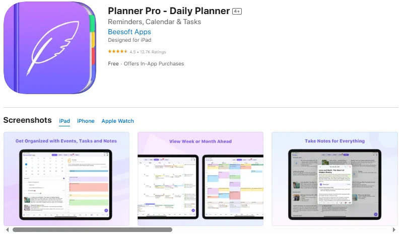 20 Best iPad Planner Apps in 2025