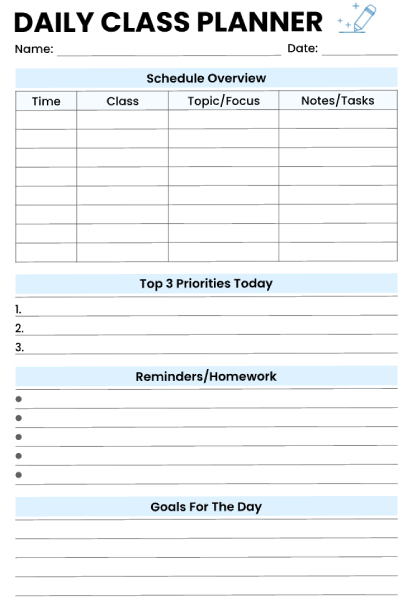 Class Planner Guide for Organize Your Schedule Easily in 2026